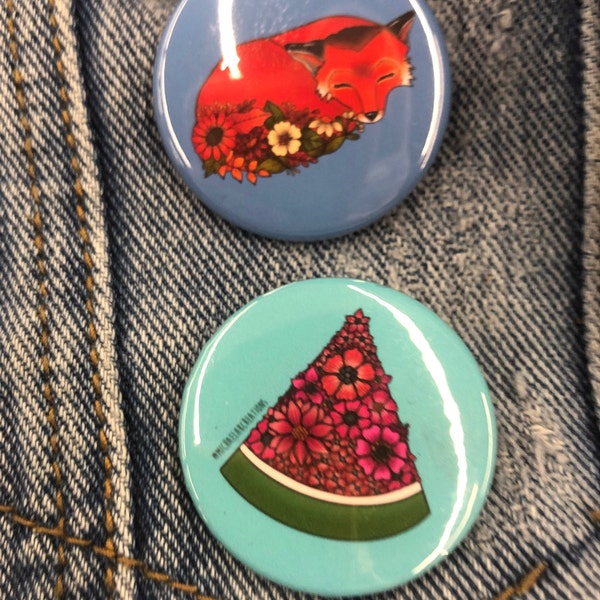 CHOOSE - Button Pack (3, 6, 10 Buttons) | Cute Pin Pack | Button Pins ...