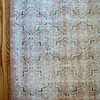 Faded Door Mat 2x3 Muted Turkish Rug Worn Anatolian Rug Hand-knotted ...