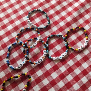 F1 Driver Name & Number Bracelet - Etsy