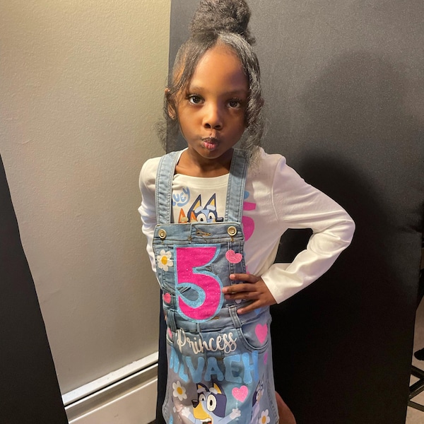 Baby Tiana Denim Birthday Set, Tiana Converse Shoes, Birthday Outfit ...