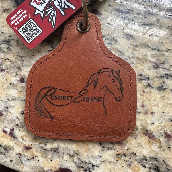 Hand Tooled Leather, Leather, Western, Keychain, Western Leather ...