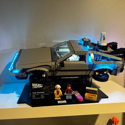 Acrylic Display Stand for Back to the Future Time Machine Set 10300 ...