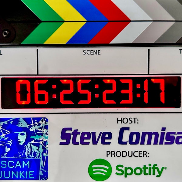 Custom Film Slate Denecke TSC Time Code Slate Faceplate Cover. Design ...