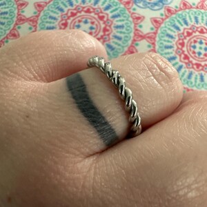 Stainless Steel Rounded Edge Ring, Timeless Band, Size 6-12 ...