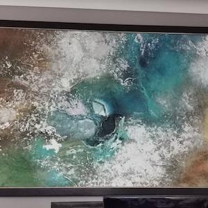 Textured Abstract Painting Large Acrylic Painting Original | Etsy