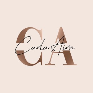 Initials Cursive Premade Logo Stamp Logo Logo Design - Etsy Canada