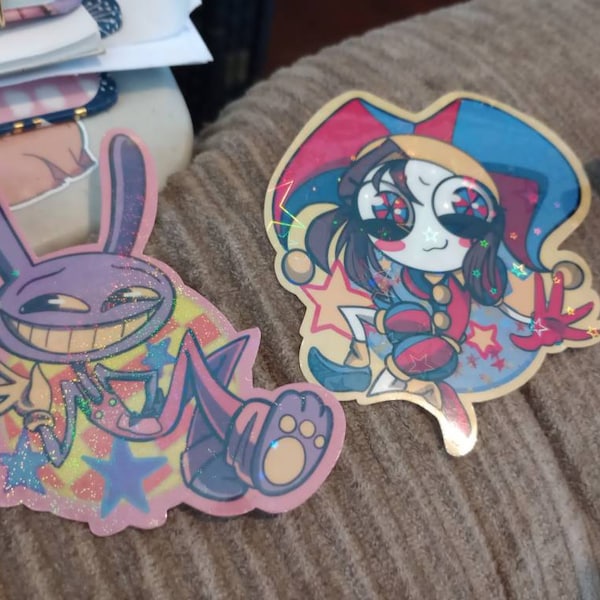 Hazbin Hotel Stickers Vee Cats Vox, Valentino, and Velvette Cat - Etsy