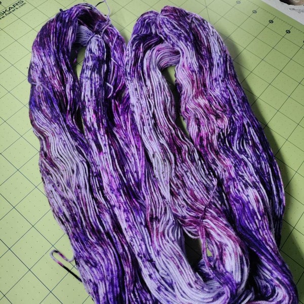 Orion Nebula Galaxy Hand Dyed Variegated Yarn, Superwash Merino Wool ...