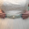 Beach Wedding, Beach Wedding Sash, Starfish Sash, Aqua Sash, Bridal ...