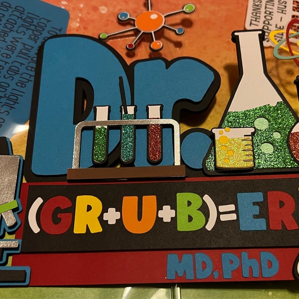 Light up Science Wonder Lab Birthday Cake Topper / Chemistry Birthday ...