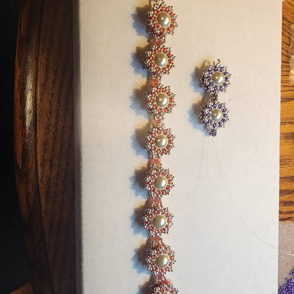 TUTORIAL - JULES Necklace, Cubic Right Angle Weave With Jewel ...