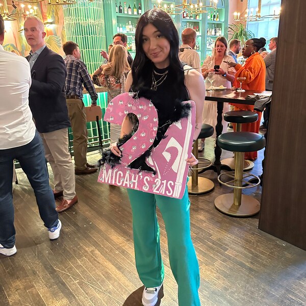 Custom Sticker Design Round Sticker Perfect for Birthdays, 21st Party ...