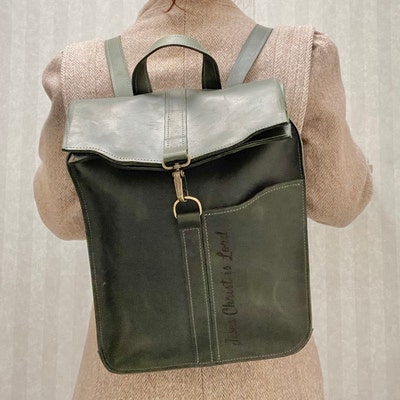 Handmade Leather Backpack Women,leather Backpack Woman,laptop Backpack ...