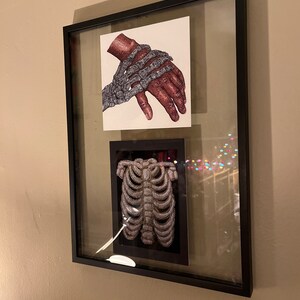 Neurological Anatomical A6 Sticker Sheet. Embroidery, Neuron, Brain ...