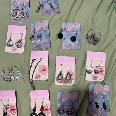 Bee Earrings Honey Bee With Czech Glass Beads Bohemian Jewelry Western ...