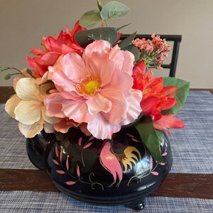 Distressed Wood Box Spring Floral Arrangement With Sunflowers - Etsy