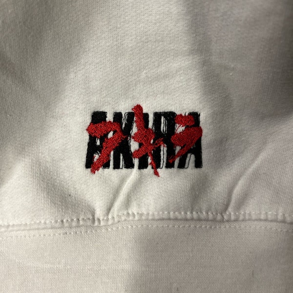 Akira Embroidery File - Instant Download - Anime Text Design for ...