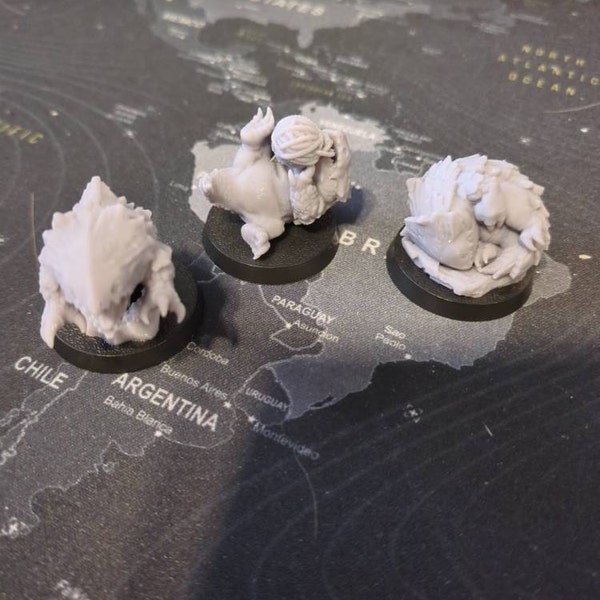 Tauren / Minotaur Tribe, by My3dprintforge Dnd, Dungeon and Dragon Mini ...