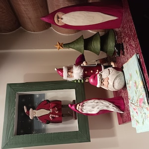 Saint Nicholas Hand Carved in Wood One of a Kind, Vintage From the 1980 ...