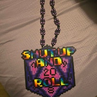 Excision Perler Necklace by Leaky Pixels • Excision Perler • EDM Perler ...