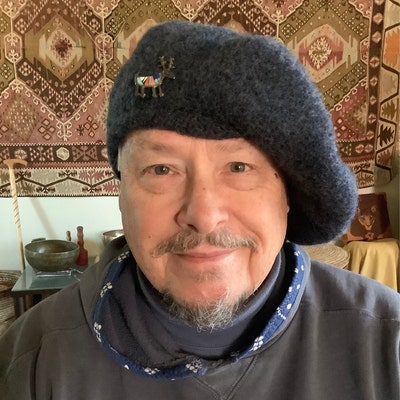 Outlander Scottish Tam Bonnet, Hand Knit Felted Highlands Wool, 12 ...