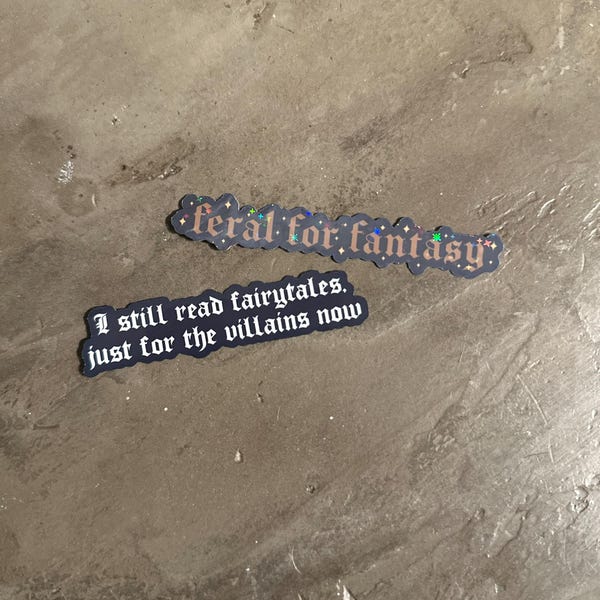Fantasy Book Dragon Sticker Holographic / Bookish Sticker / Book Worm ...