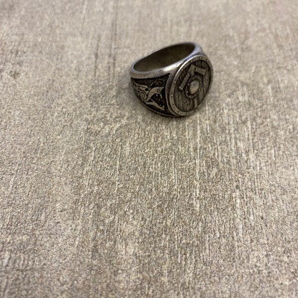 Nordic Signet Viking Shield Ring Tiwaz Rune Norse Pagan Jewelry - Etsy