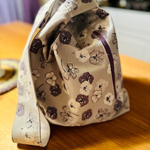 Japanese Knot Bag Sewing Pattern With Zipper Pocket Easy to Sew Hobo ...