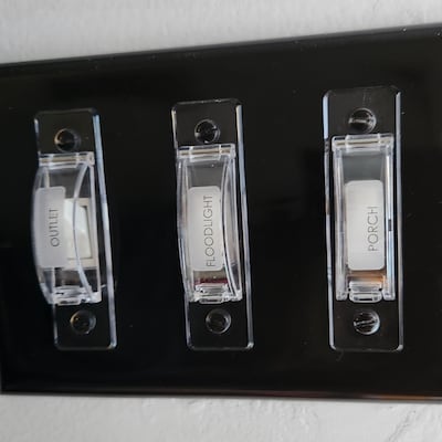 Light Switch Decals, Light Switch Labels, Light Switch Stickers ...