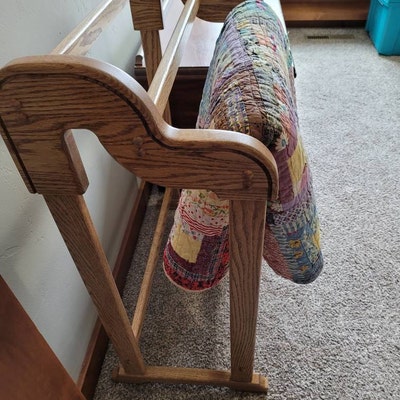 60 Tall Cherry Ladder Quilt Rack 6 Different Widths - Etsy