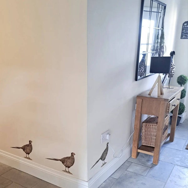 Country Range Robin Wall Decal Sticker Porch Hallway Entrance Bird ...