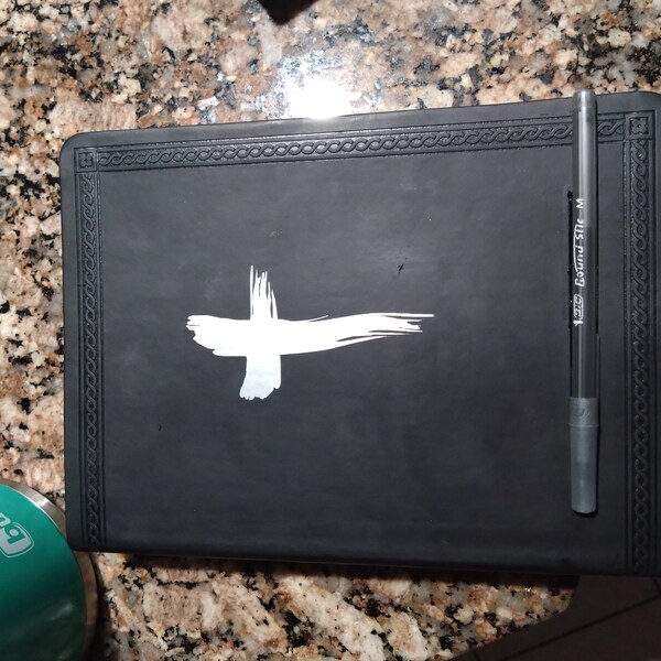 Cross Vinyl Decal Sticker Religious God Jesus Priest Choose Color Free ...
