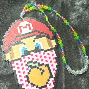 Mini Barbie Logo Kandi Necklace for Festivals and Rave Events Costume ...