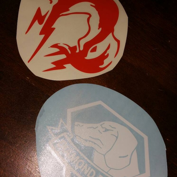 Metal Gear Solid Diamond Dogs, Vinyl Decal, Bumper Sticker, Decal ...