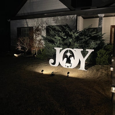 1ft 7ft JOY Nativity Scene PDF Template ,printable Trace and Cut ...