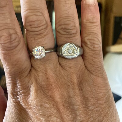 Fire Fern Wax Seal Signet Ring - Etsy