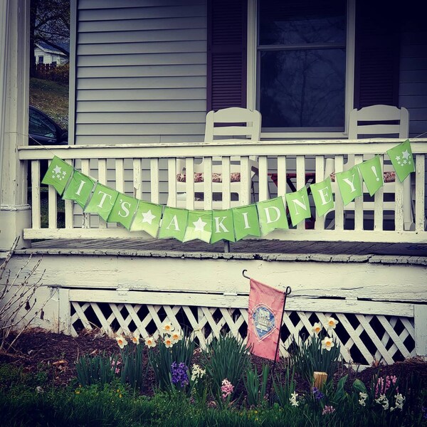 Printable PDF BANNER / Green and White Printable PDF Alphabet Letter ...
