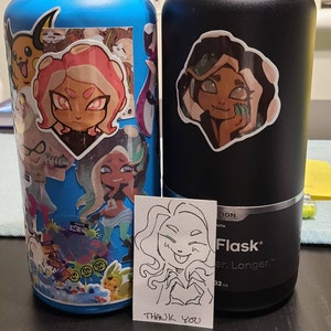 Splatoon Stickers Squid Sisters off the Hook Agents 3 and - Etsy