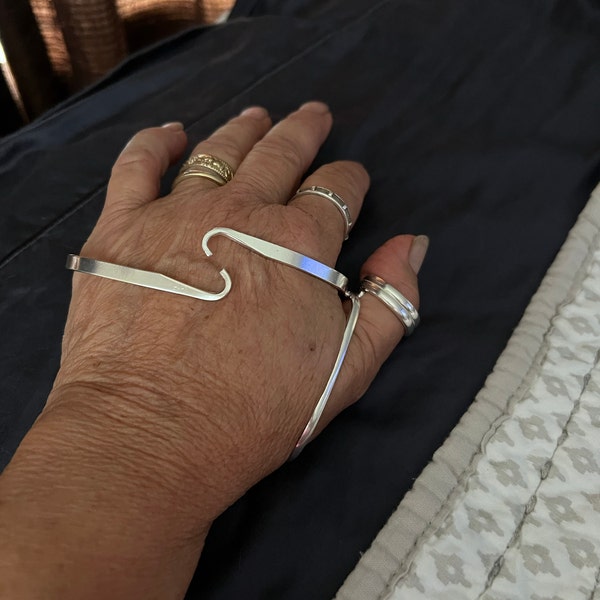 Thumb Splint 925 Silver Ring, MCP Hyperextension Splint, Arthritis ...