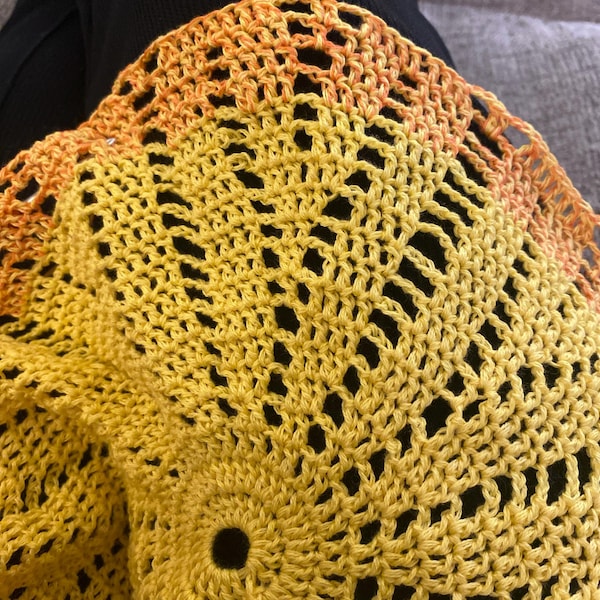 Pattern - Starflare Children's Crochet Parasol - Etsy