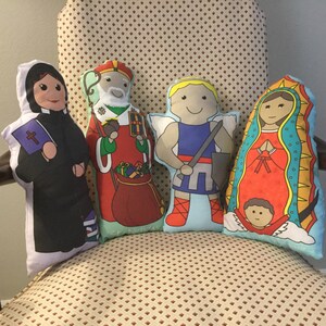 Fabric: Sew a Saint Doll Male Saints catholic Michael Archangel ...