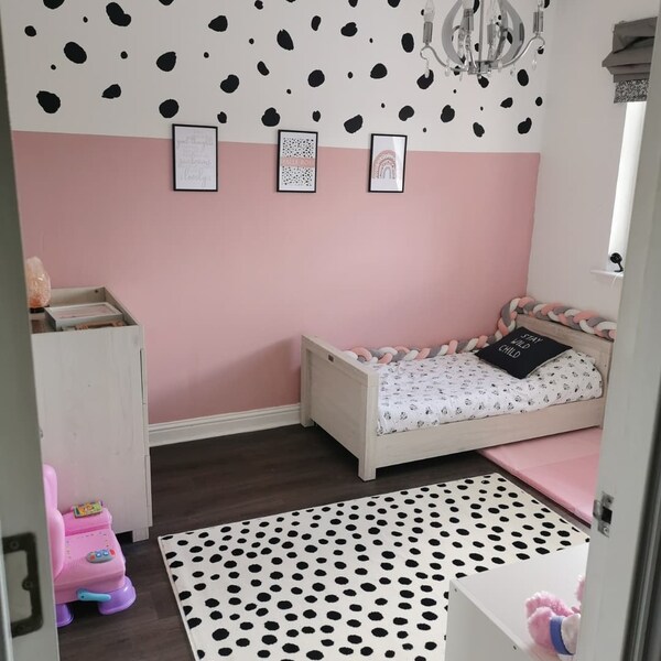 Large Dalmatian Pattern, Spot Wallpaper Sticker Decals Polka Dots Matt ...