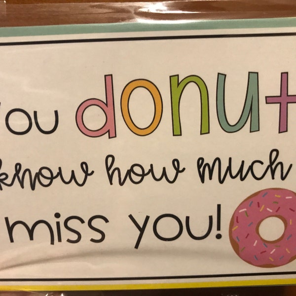 Happy Mail for Students (donut) - Postcard for Students - Donut ...