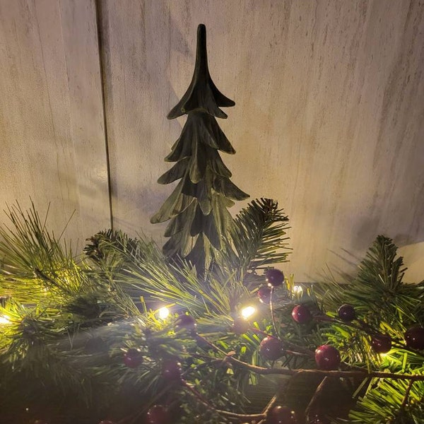 Vintage Handmade Christmas Tree, Tabletop Decorations, Abstract Light ... Vintage Handmade Christmas Tree, Tabletop Decorations, Abstract Light ...
