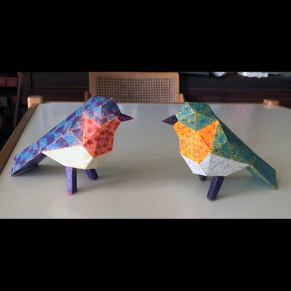 Falcon,peregrine Bird Paper Craft,3d Low Polygonal Paper Sculpture ...