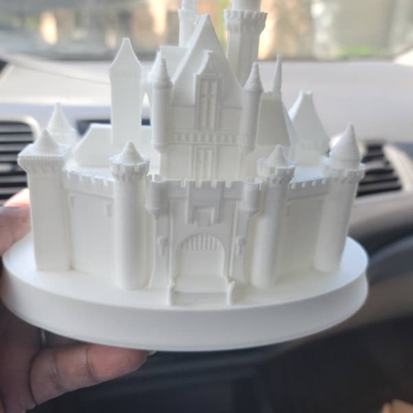 Sleeping Beauty Castle Night Light - Cake Topper - 3D Printed ...