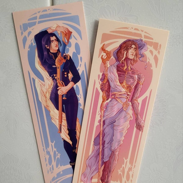 Arcane Bookmarks | Bookmarks Set | Jayvik - Caitvi - Timebomb - Etsy