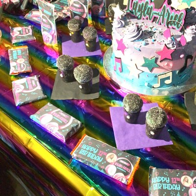 Custom Musical Inspired Party Favors Set, Dance and Music Birthday ...