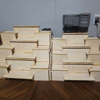 Wooden Safe Box Laser Cut Vector File, Gift Box Like Safe SVG File for ...