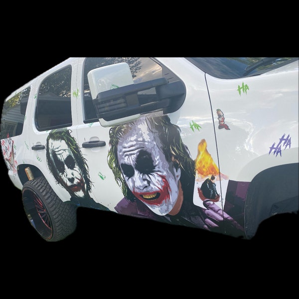 Scream, Car Livery, Cast Vinyl Wrap, Universal Size, Car Wrap, Car ...